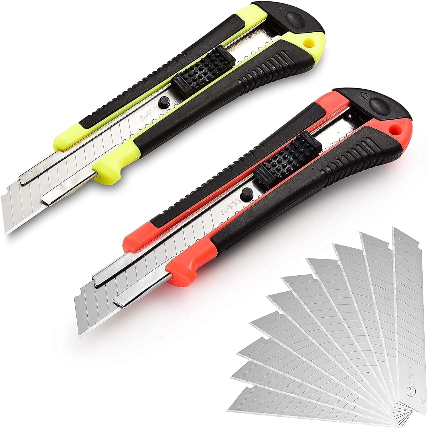 Amazon.com: Amazon Brand - Umi 18 mm Cutter With Rubbered Handle 2pc ...