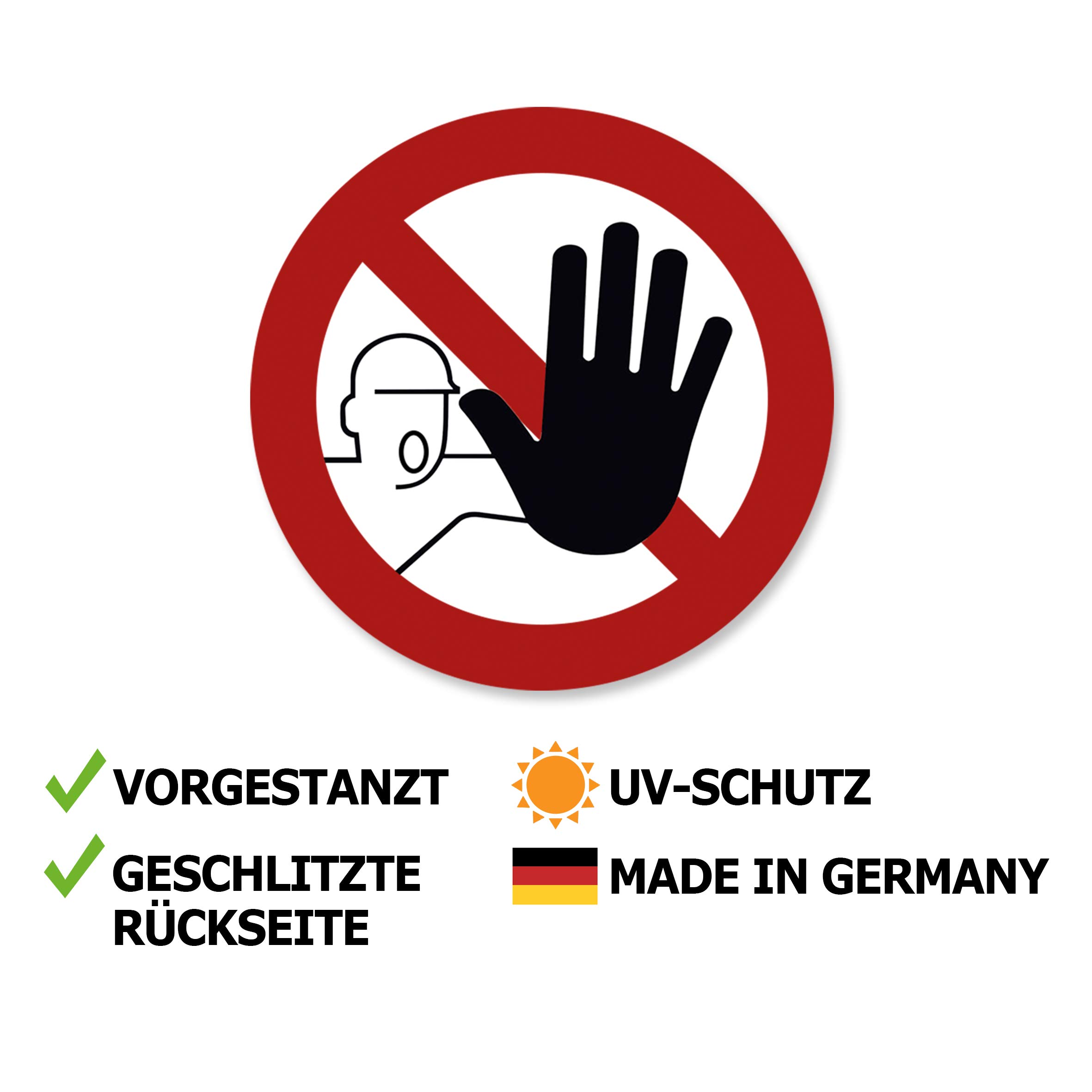 Zutritt Verboten Logo 539 Icon Zutritt Verboten Stock Vectors And