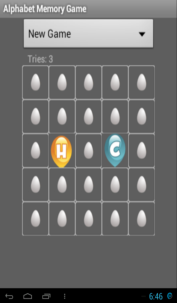 Alphabet memory game - App on Amazon Appstore