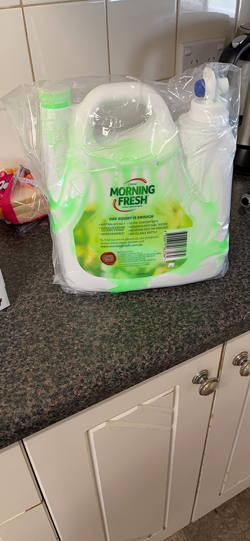 Morning Fresh Lemon Dishwashing Liquid, 4 Liters : Amazon.com.au ...