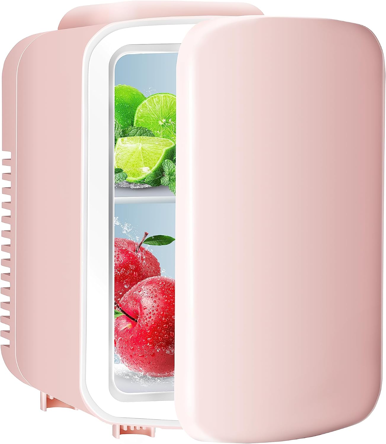 Amazon.com: Simple Deluxe Portable Mini Fridge, 4L/6 Can Cooler and ...