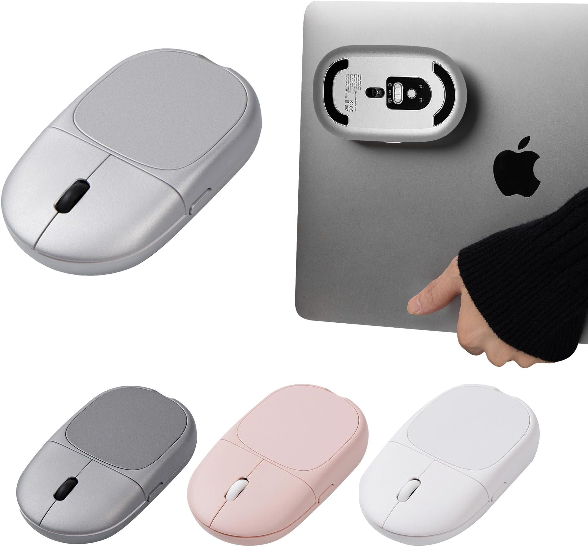 Amazon.com: ventaron Magnito Mouse - Compact Wireless Mouse for MacBook ...