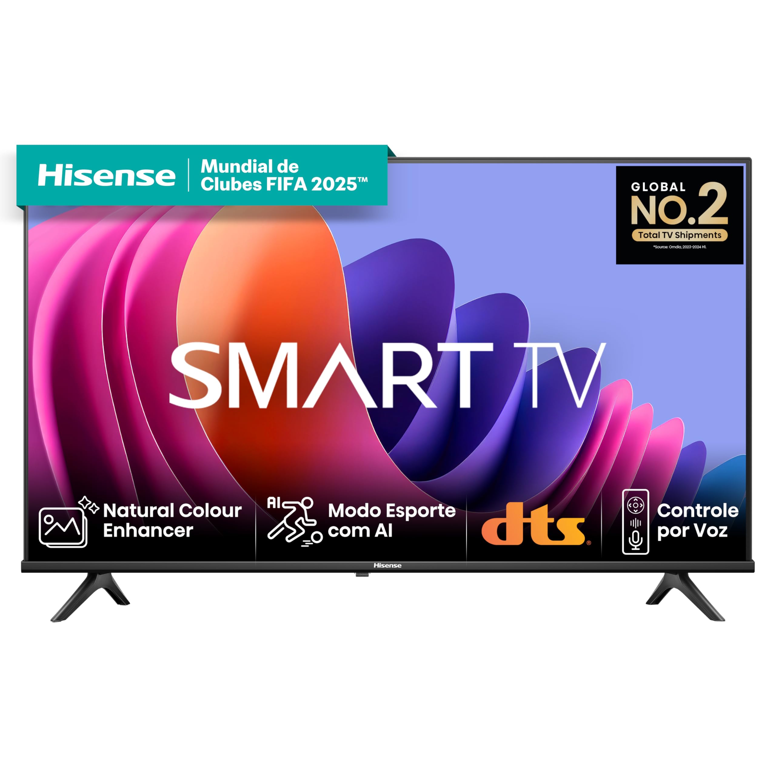Hisense Smart TV FHD 43" Polegadas 43A4N com DTS Virtual X, Game e ...