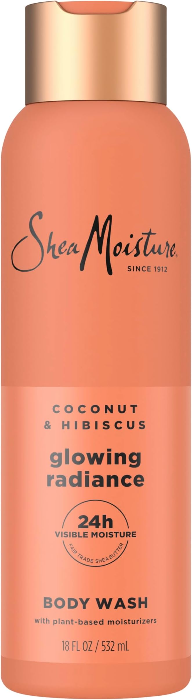 Amazon.com : SheaMoisture Coconut Hibiscus Body Wash Glowing Radiance ...