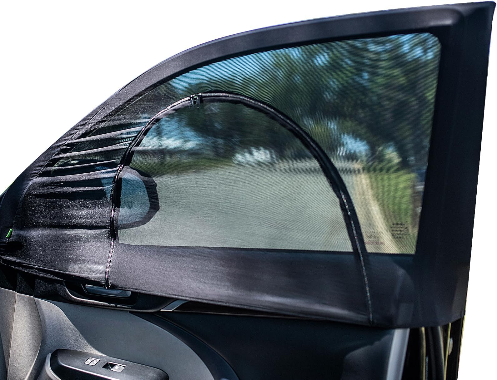 Amazon.com: Upgrade Car Side Window Screen Covers for Camping Car Side ...