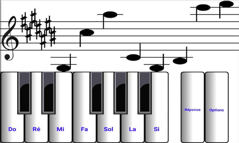 apprendre à lire les notes de musique - ¼ Solfège - Application sur ...