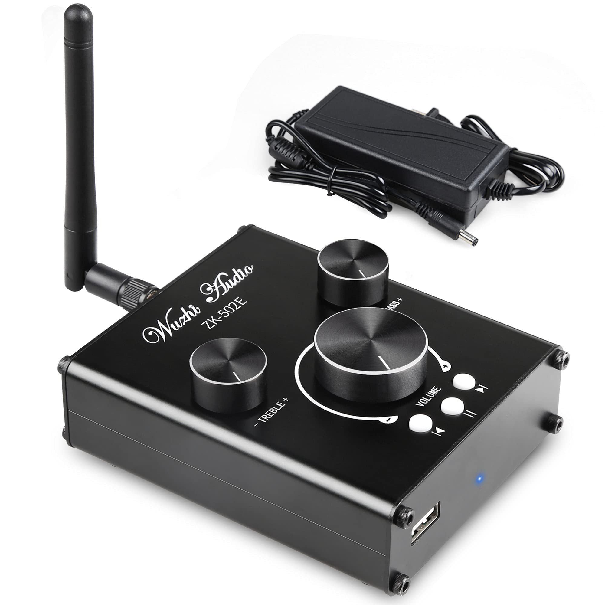 Buy 2021 Upgraded DAMGOO Bluetooth 50W+50W Stereo Audio Amplifier with ...