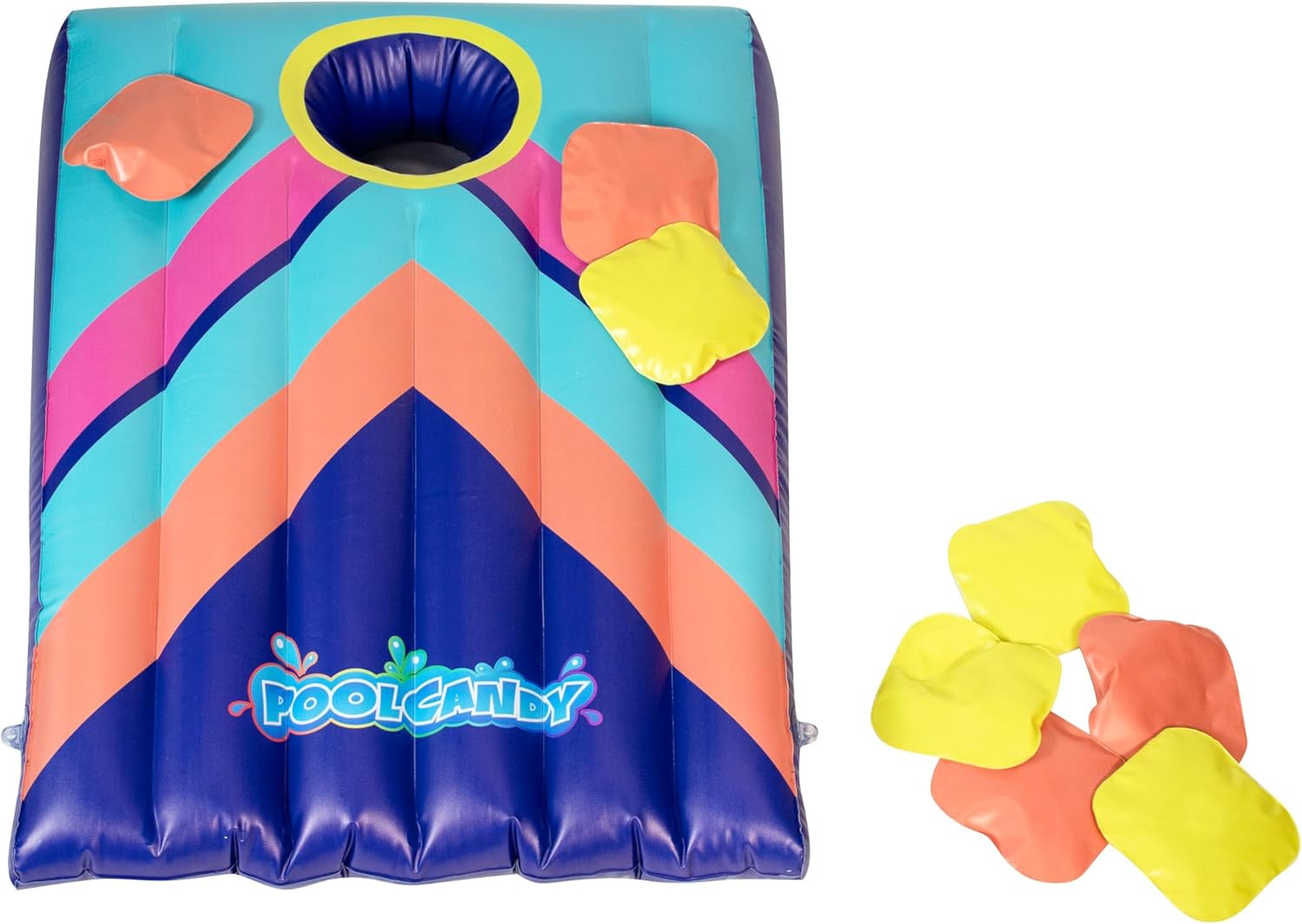 Amazon.com: Poolcandy Inflatable Cornhole - Single Target : Sports ...