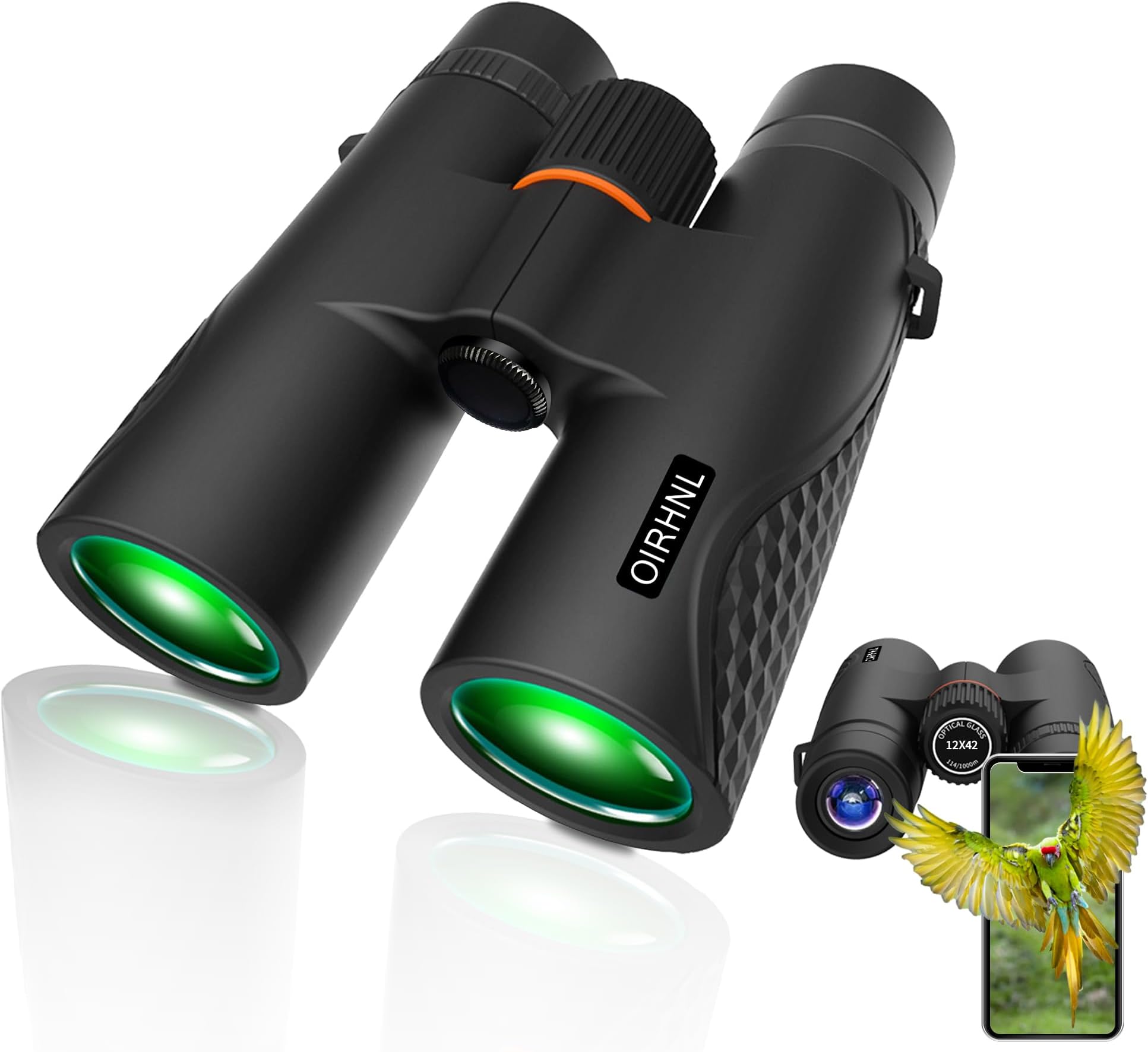 Amazon.com : 15x52 HD Binoculars for Adults High Powered with Upgraded ...