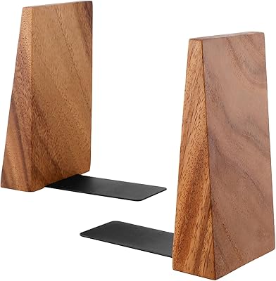 Amazon.com: 2pcsMetal Book Ends Book Ends Decorative Bookends Book Ends ...