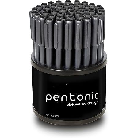 Amazon.com : Linc Offix Smooth Ball Point Pen, 1.00mm Tip, 50-Count, Black - 802917151529 ...