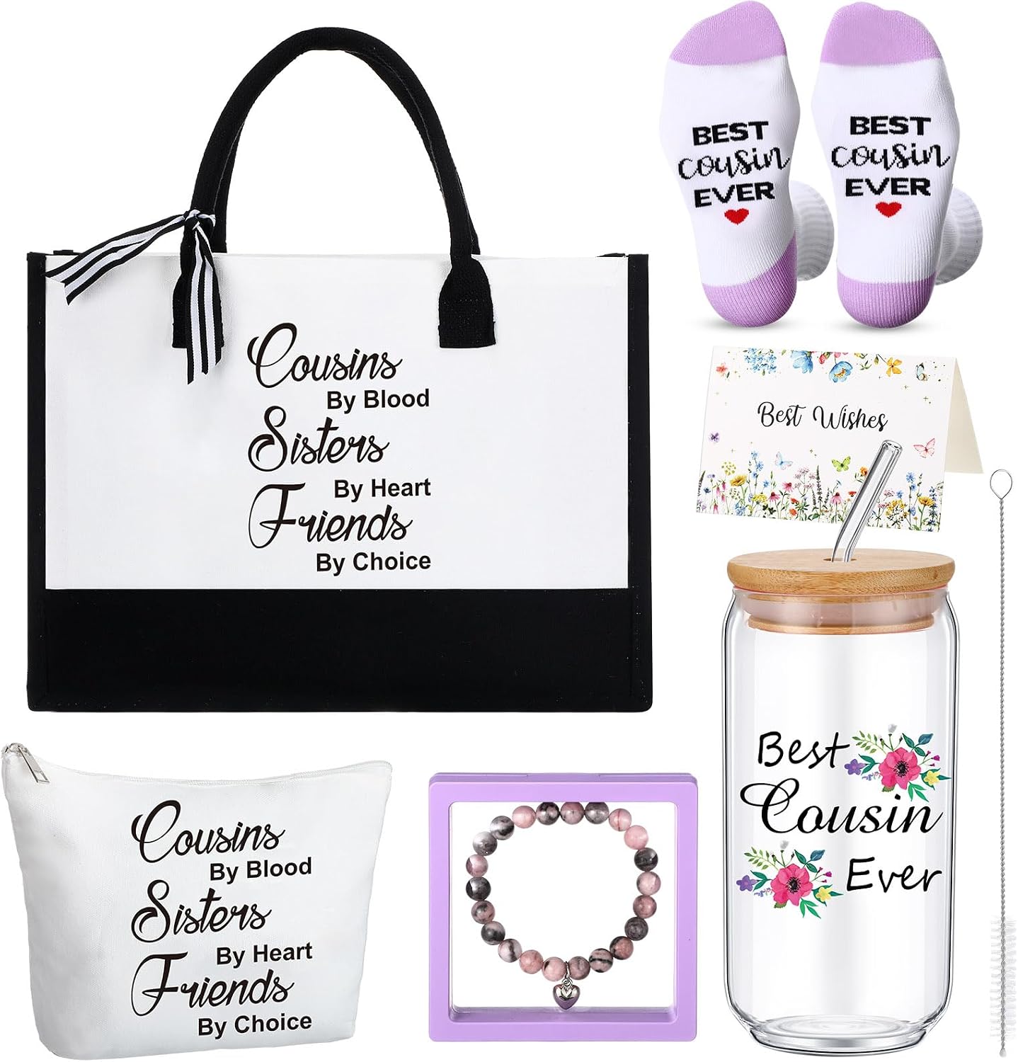 Amazon.com: Pickmesh 7 Pack Cousin Gifts for Mother's Day, Thank You ...