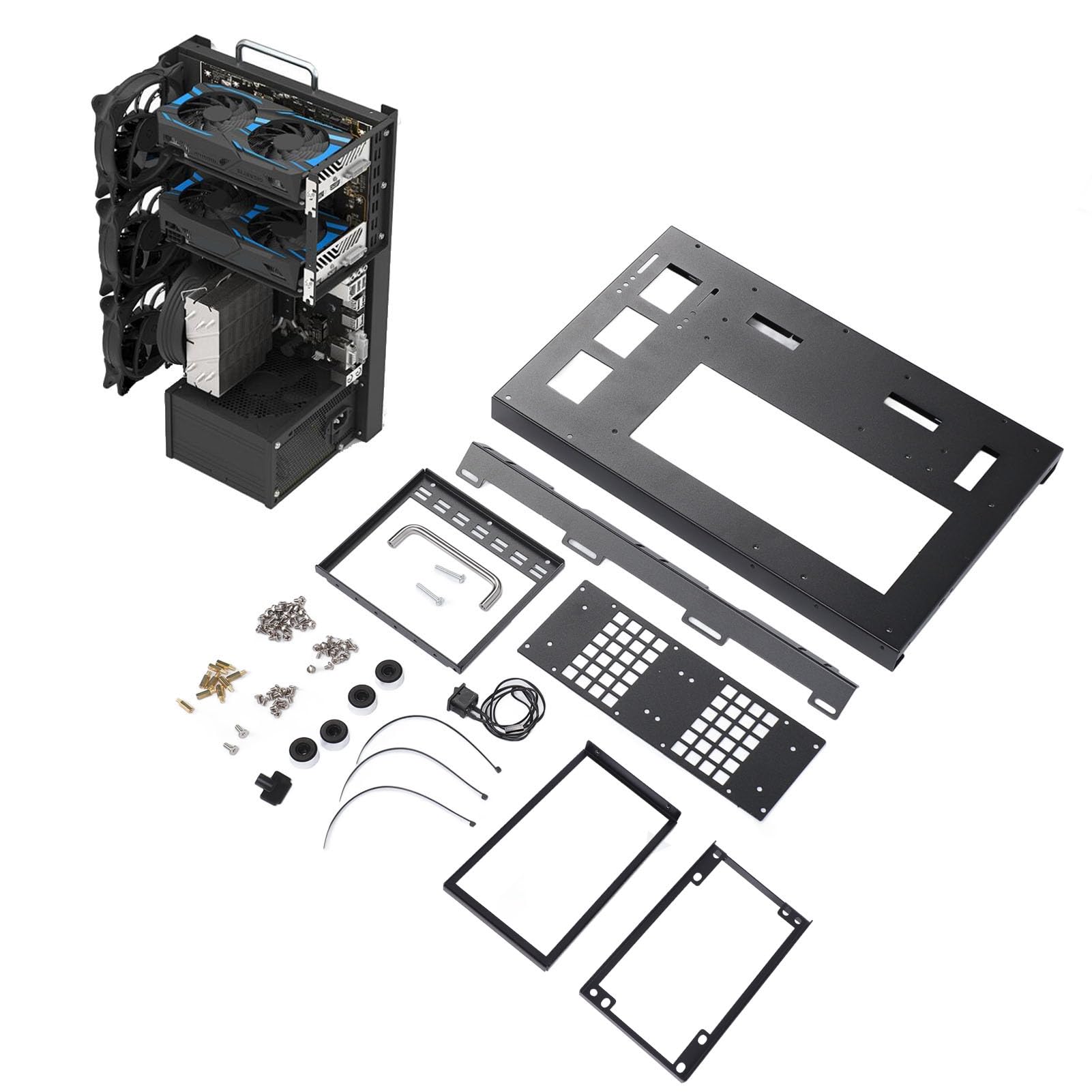 DIY Computer Motherboard Case Rack, Open Chassis Rack, Supports for ATX ...