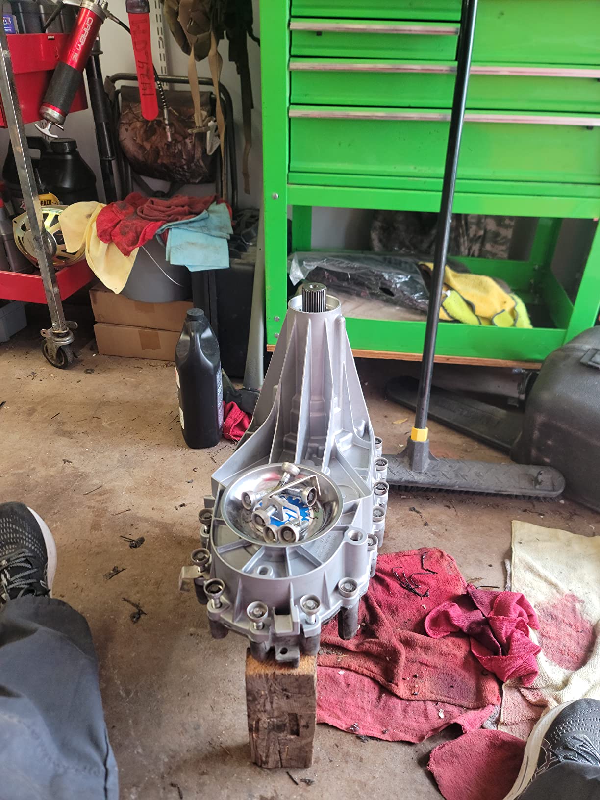 Amazon.com: TRANSFER CASE HALF REAR (REINFORCED PROBLEM SOLVER ...