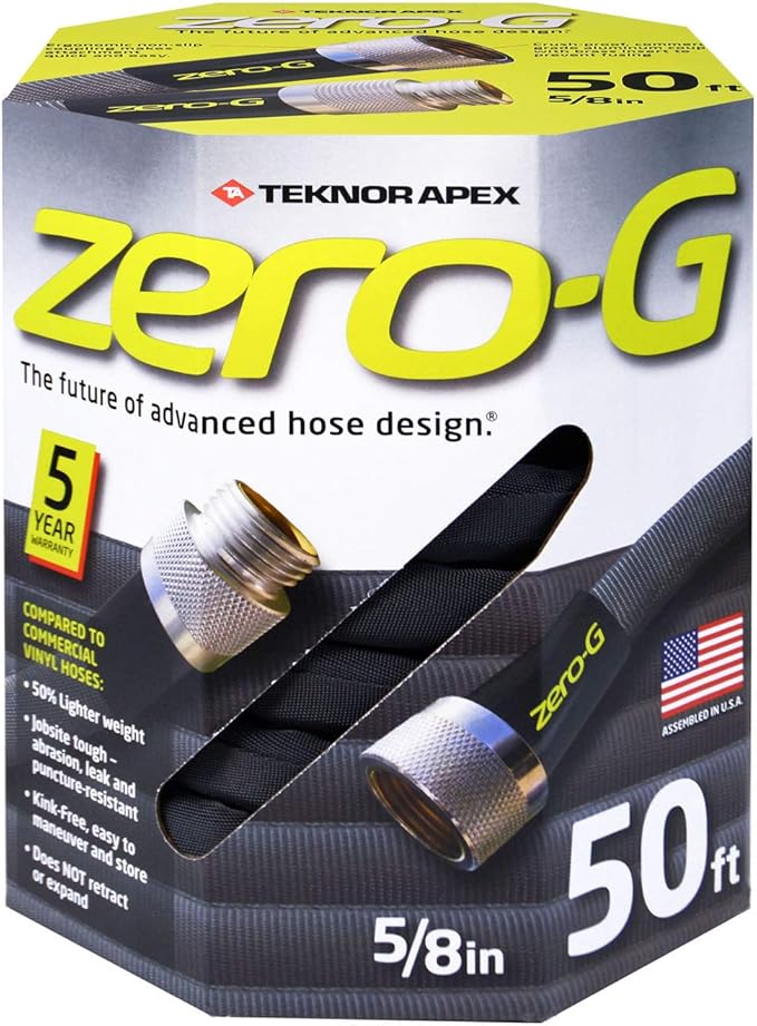 Zero G 5 8 In D X 50 Ft L Black Aluminum Garden Hose Dogcruise sg Zero G 5 8 In D X 50 Ft L Black Aluminum Garden Hose Dogcruise sg