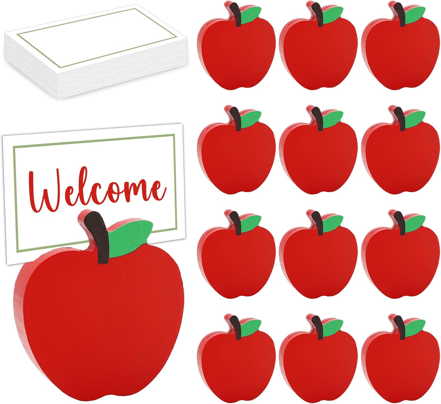 Amazon.com: JarThenaAMCS 12 Pack Fall Apples Place Card Holders with ...