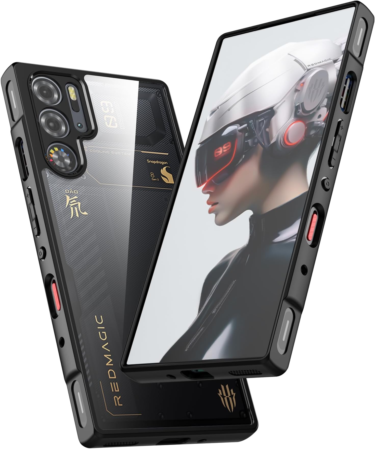 Amazon.com: Foluu Case for ZTE Nubia Red Magic 9 Pro, Military Drop ...