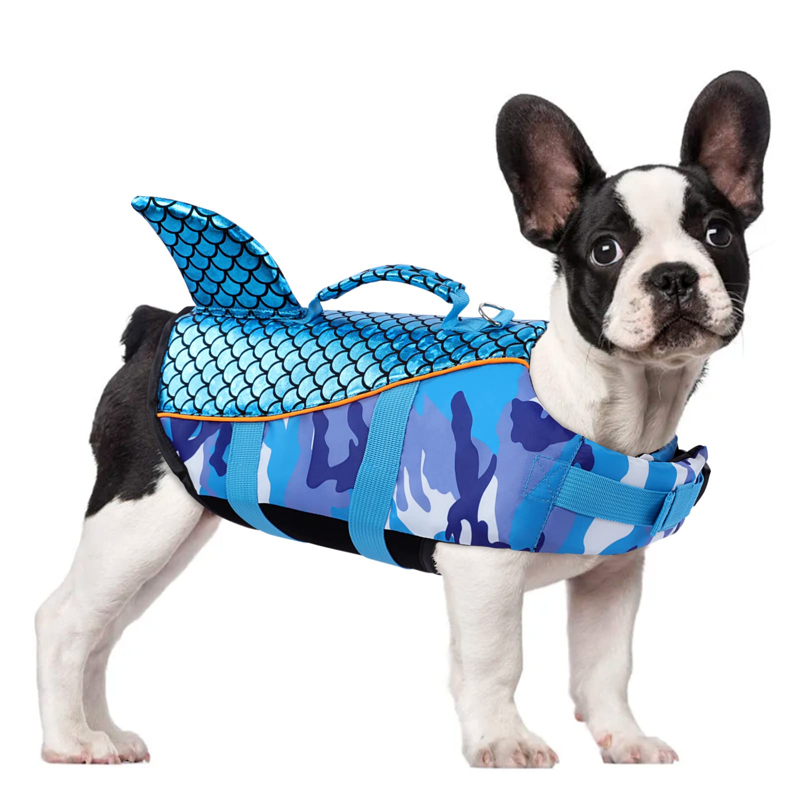 ASENKU Dog Life Jackets, Ripstop Pet Floatation Life Vest for Small ...