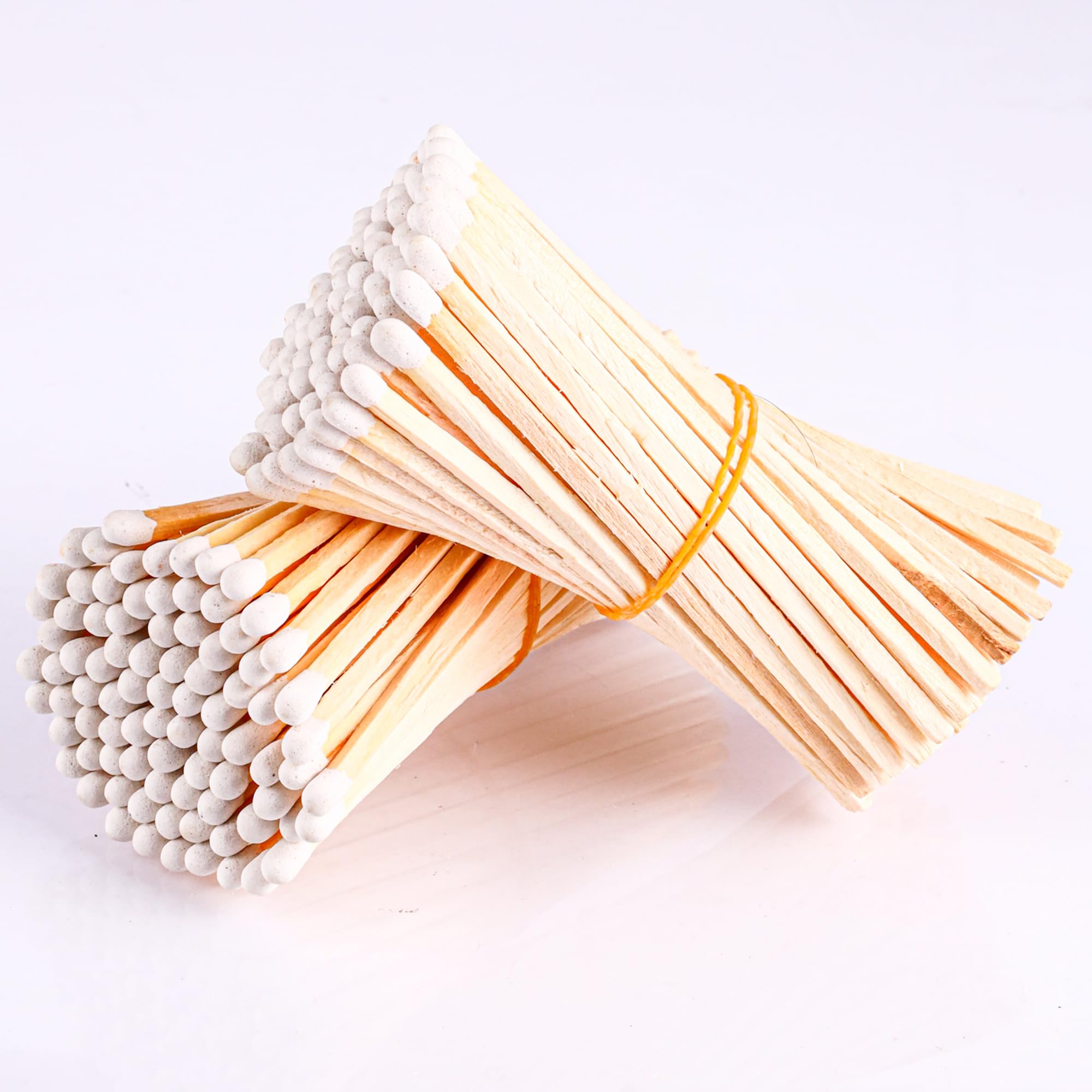 Amazon.com: 100Pcs 4'' Decorative White Matches, Long Wooden Safety ...