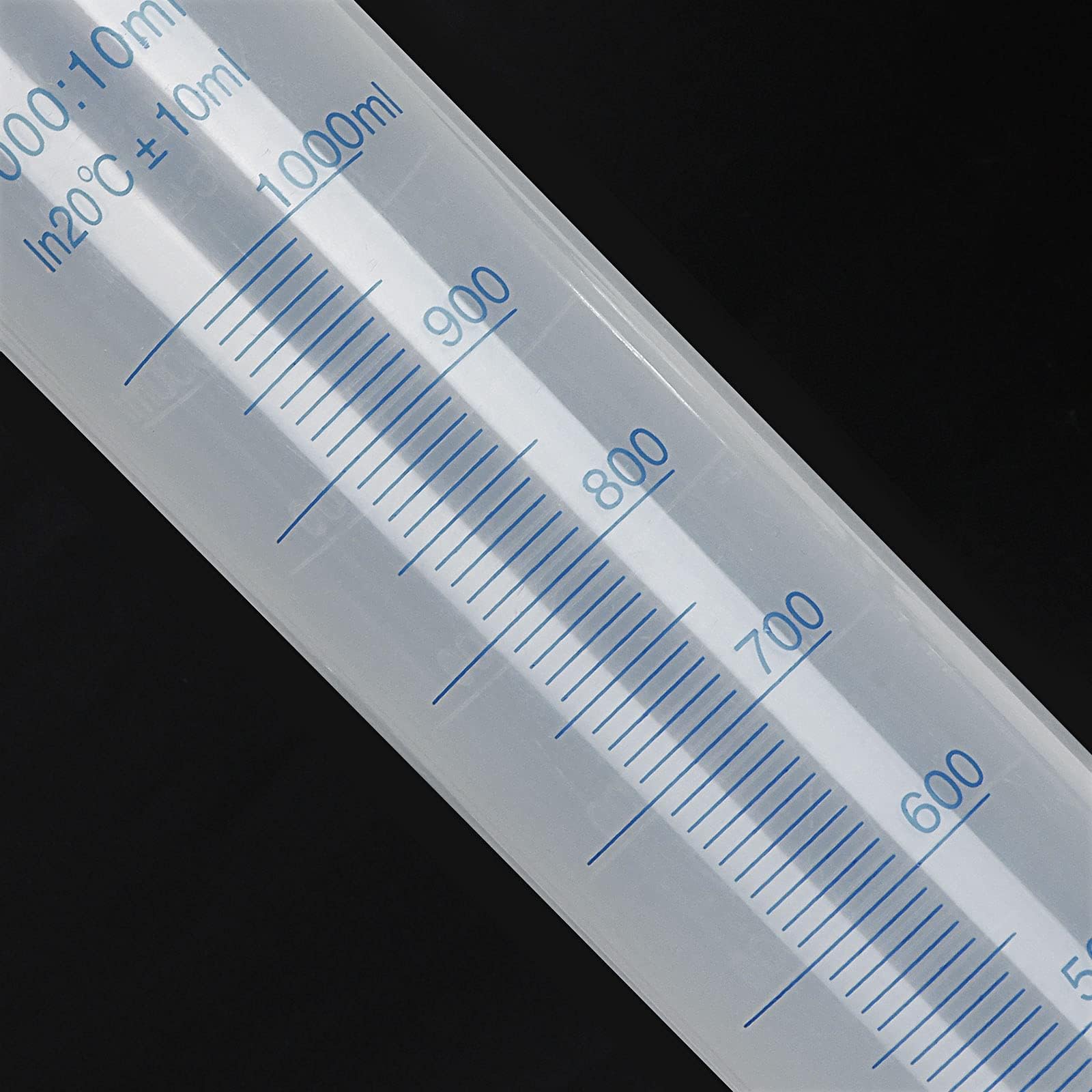 Snapklik.com : AKOLAFE 2 Pack 1000ml Plastic Graduated Cylinder ...