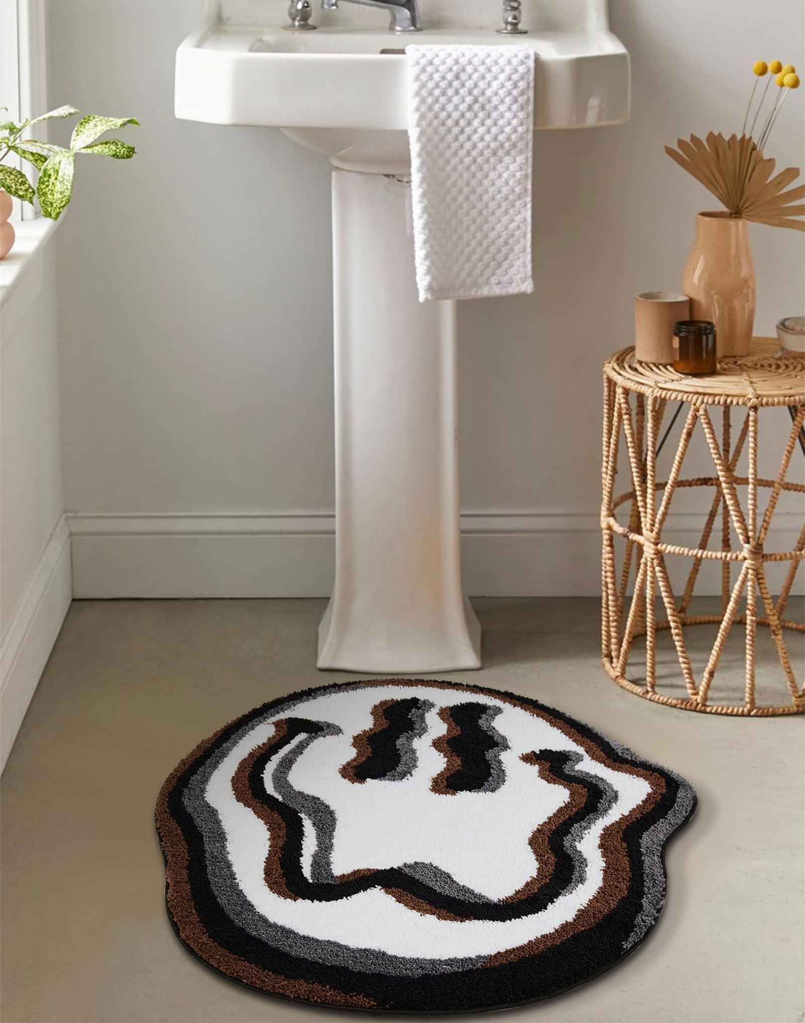 Amazon.com: ELDONE You Look Good Bath Mat - Cool Sage Green Bathroom ...