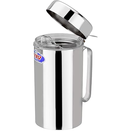 VISAXMI Oil Dispenser 1 Litre (1000 ml) Stainless Steel Oil Kitchen ...