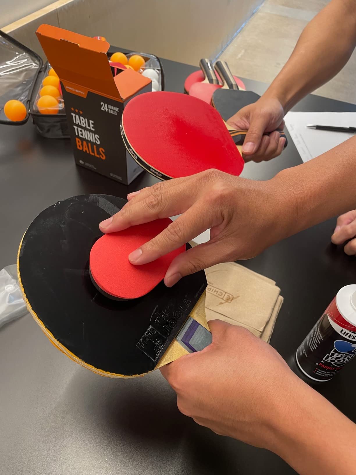 $2/mo - Finance Lifestyle Basics Ping Pong Paddle Cleaner - Rubber ...