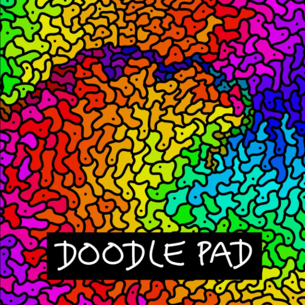 DOODLE PAD: 150 pages of perfect doodling paper for pen, pencil and ...