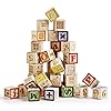 Amazon.com: AXEARTE Alphabet Letters Stacking Blocks, 26 Wooden ABC ...