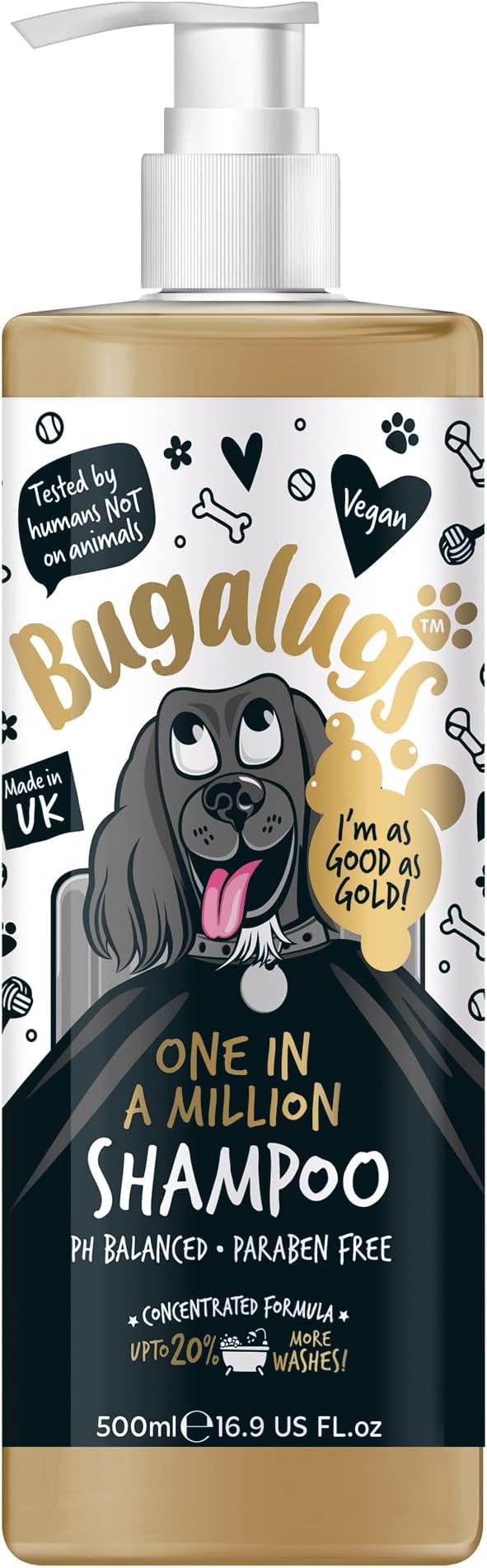 BUGALUGS Dog Shampoo with a Distinctive One in a million Fragrance ...