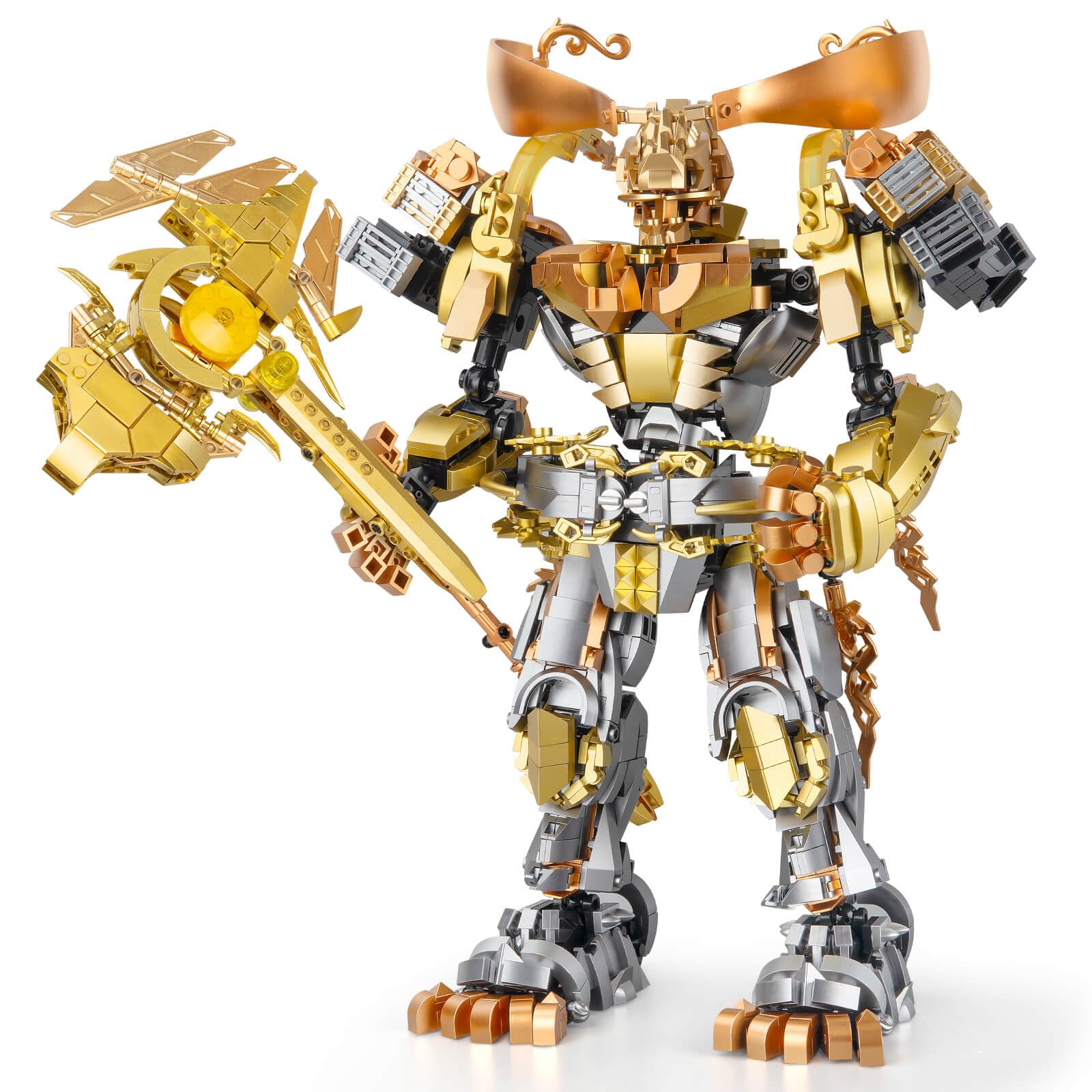 Amazon.com: HIGH GODO Hero Mech Building Set, MOC China Mythical Hero ...