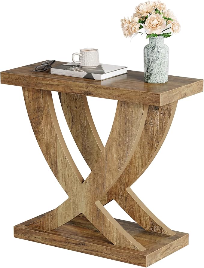 Tribesigns Wood End Side Table for Living Room Night Stand for Bedroom ...