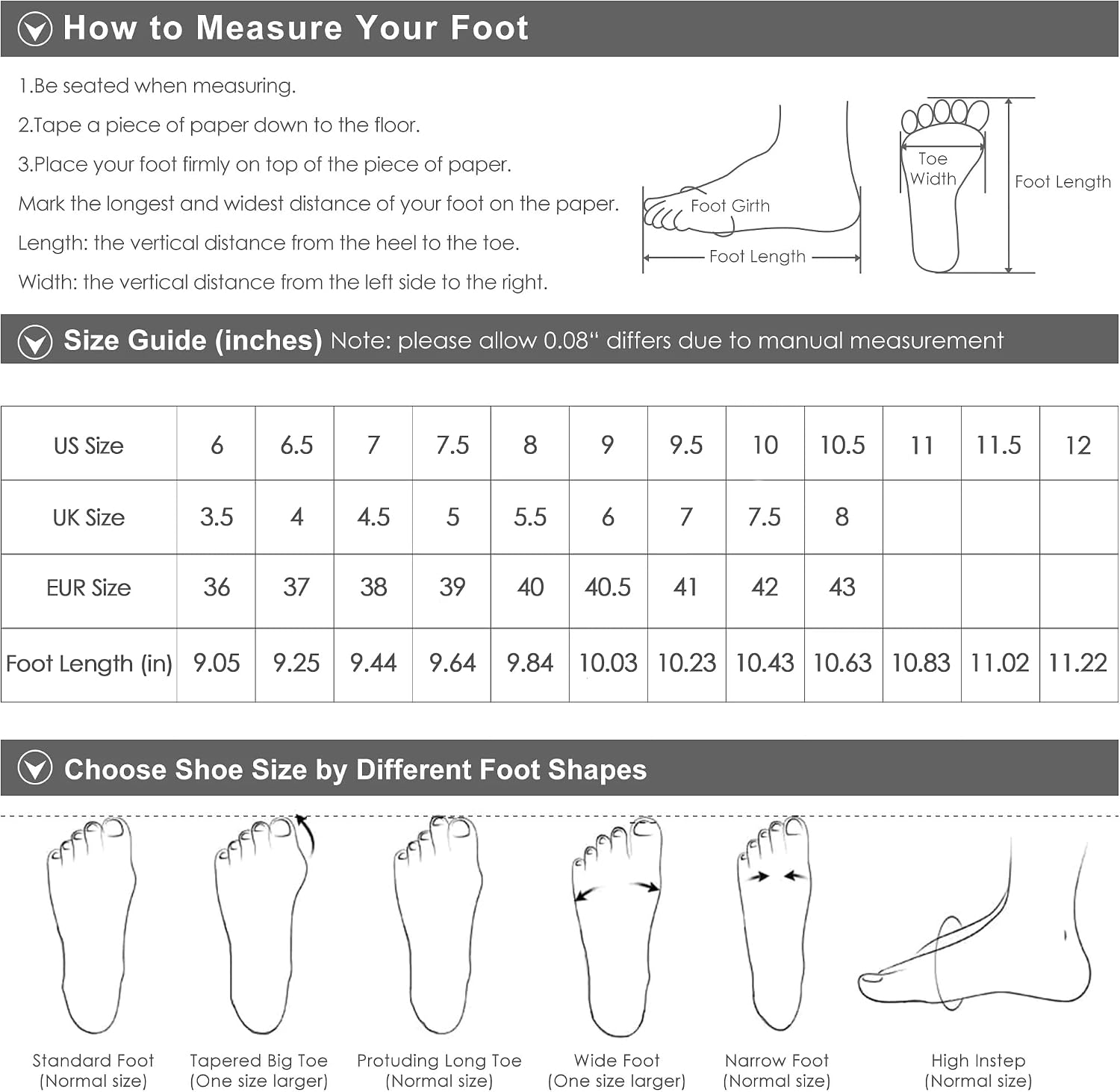 ForeMode Bow Mary Jane Shoes High Heels Closed Round Toe Pumps Leather ...