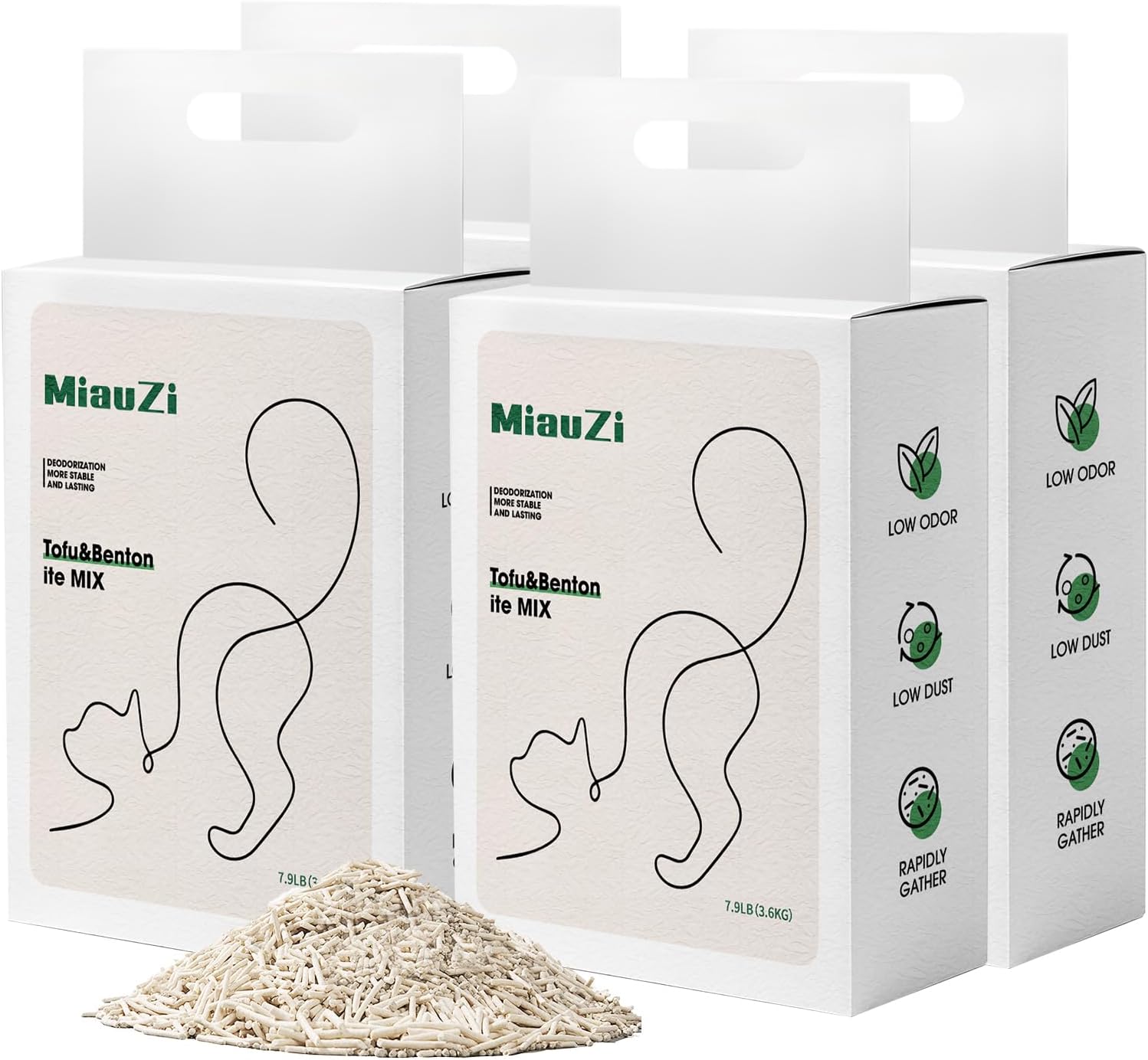 Amazon.com: Integrity Multicat Clumping Clay Cat Litter, 40-lb : Pet ...