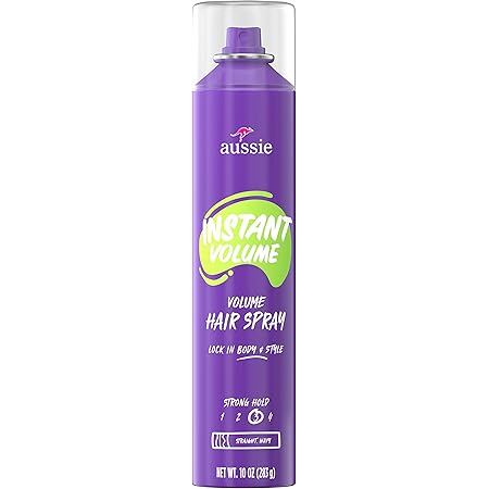 Amazon.com : Aussie Instant Volume Hair Spray for Wavy Hair and ...