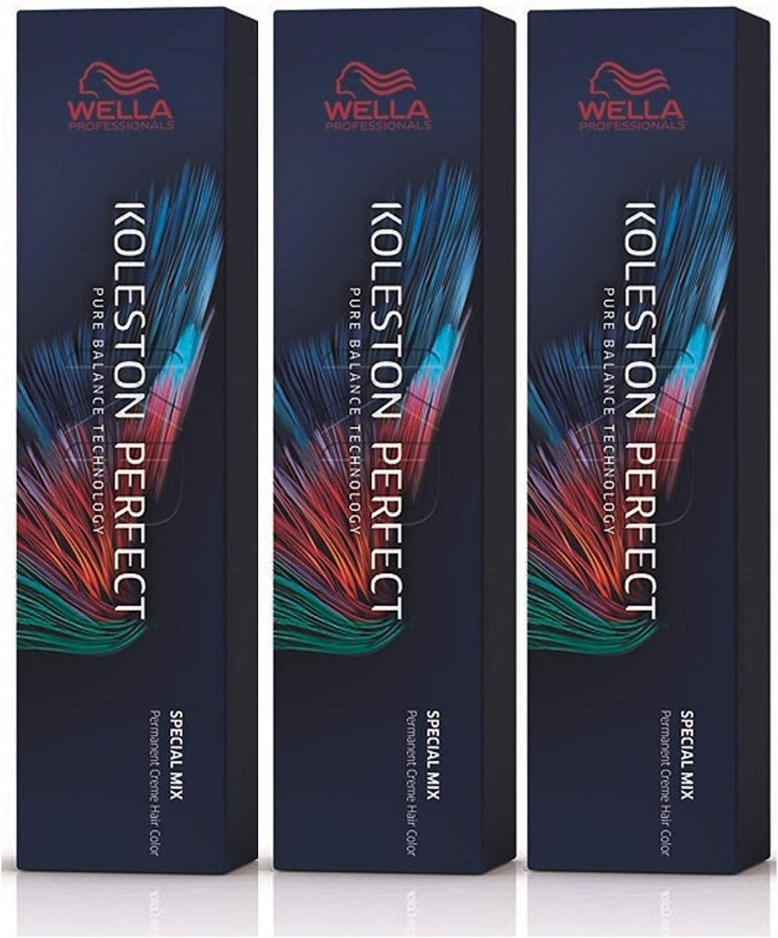Wella Pack of 3 Koleston Perfect ME+ KP Special Mix 0/88 Blue Intense ...