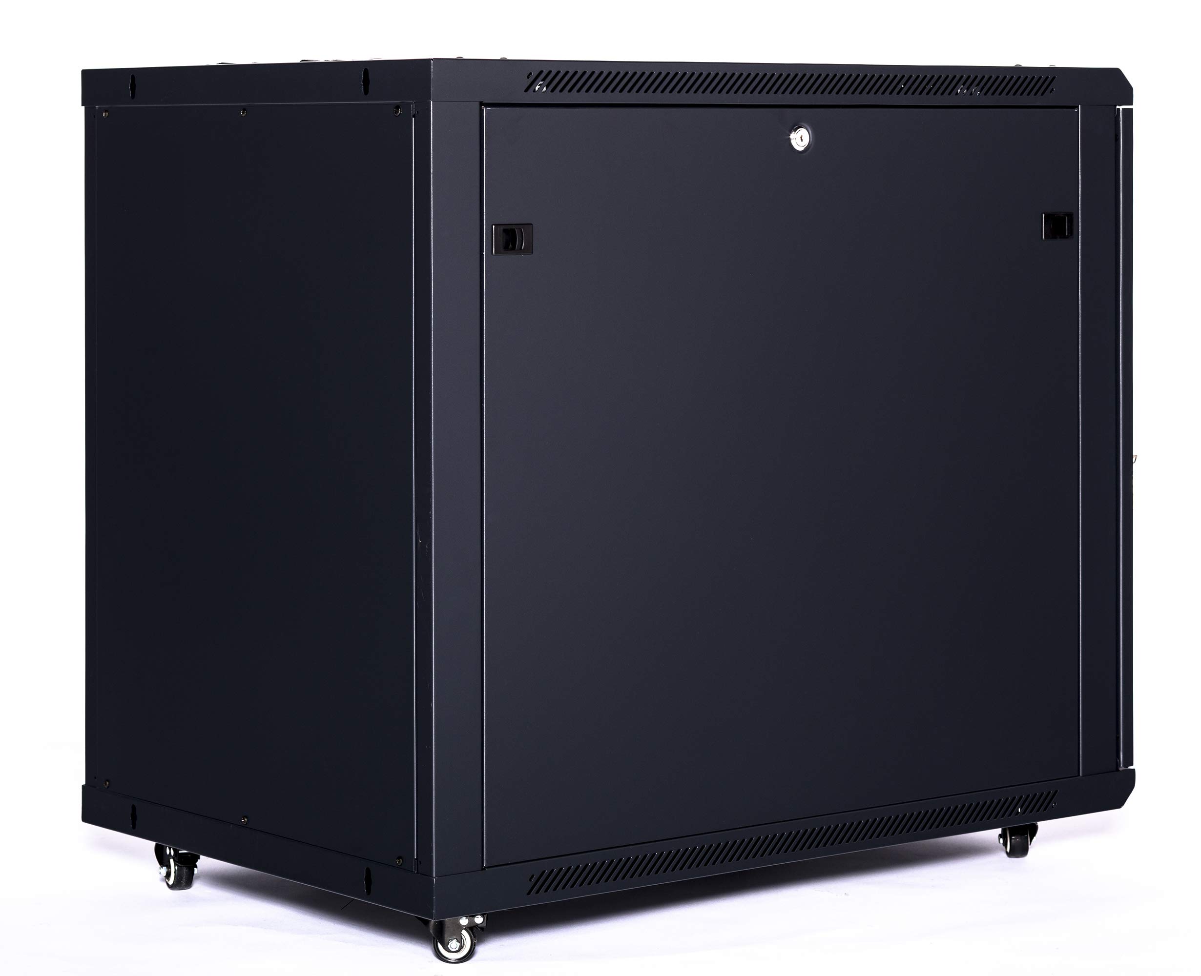 Buy 12U 35 Inch Depth Server Rack Cabinet Enclosure Fully Equipped ...