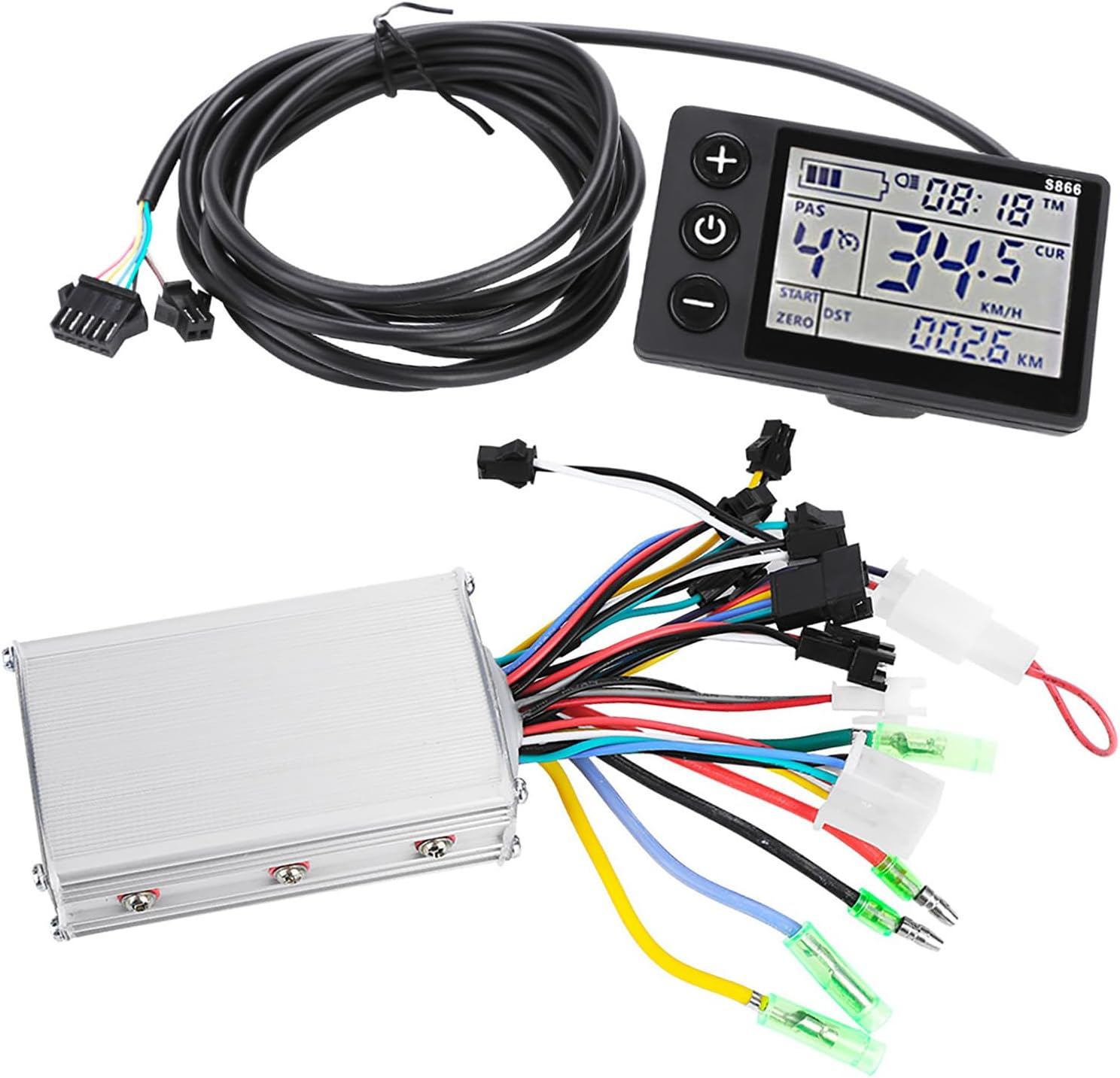 Amazon.com : Brushless Motor Controller and LCD Display Electric ...