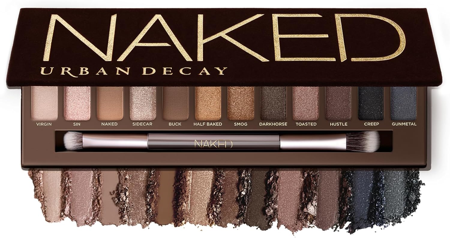 Urban Decay Original Naked Eyeshadow Palette, Limited Edition, 12 Shades - Neutral Eye Shadows ...