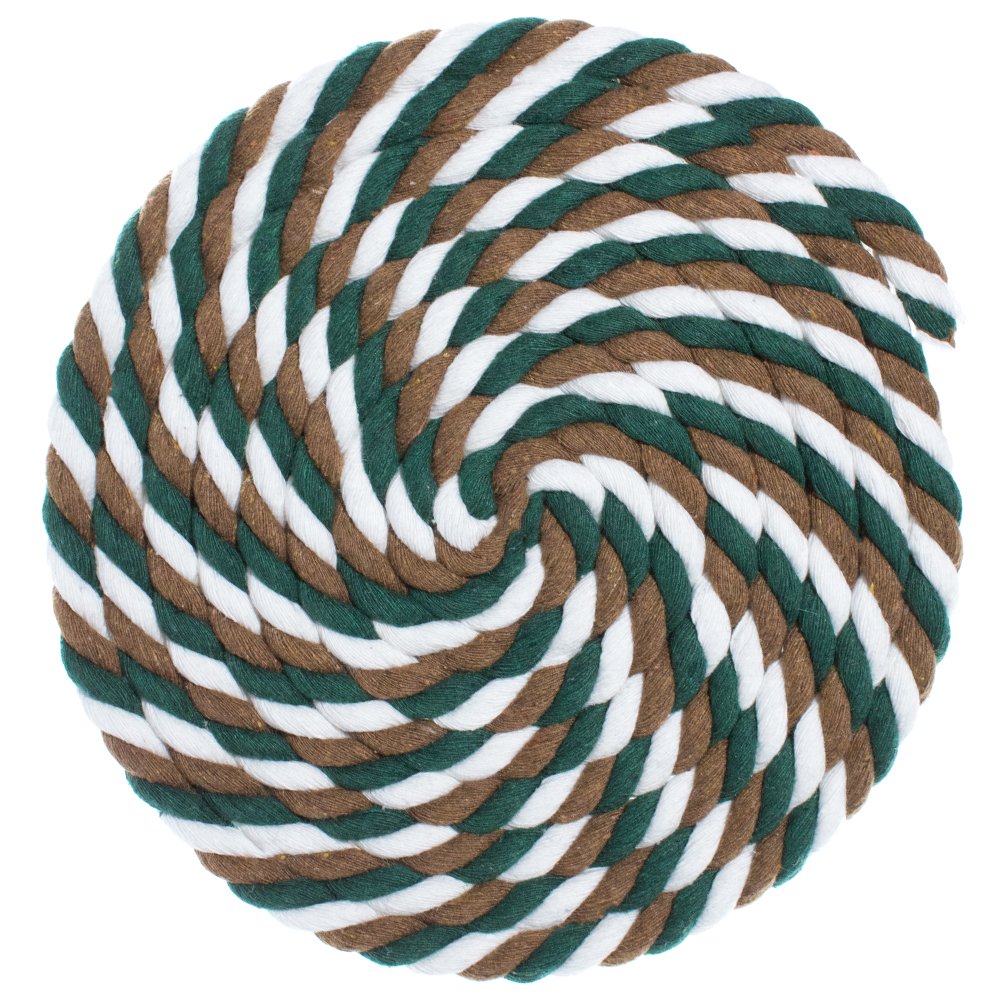 West Coast Paracord Twisted 3 Strand Natural Cotton Rope Artisan Cord ...