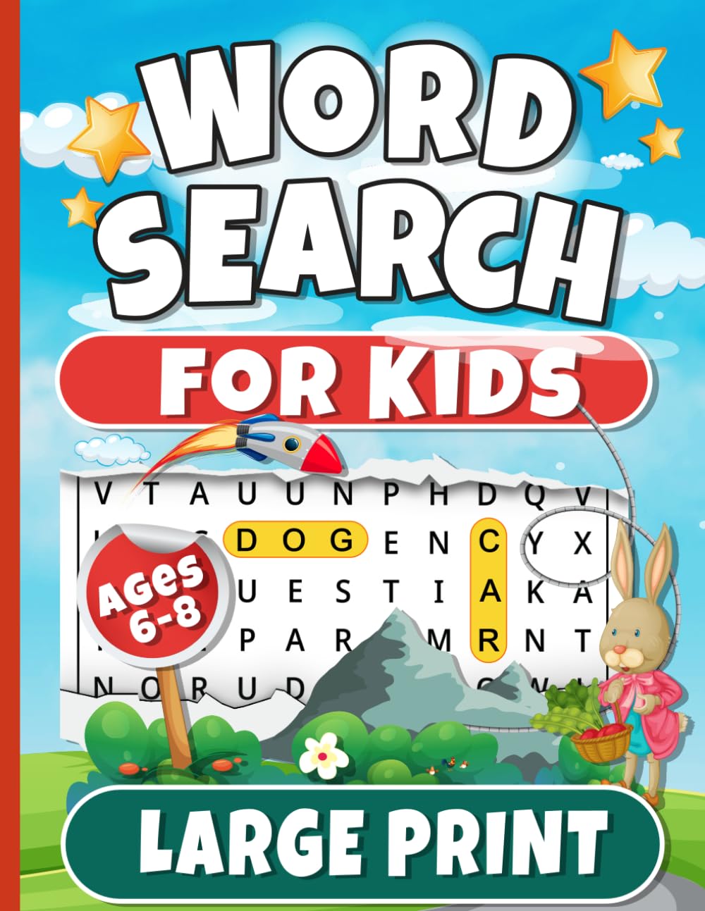 Word Search for Kids Ages 6-8: 100 Word Search Puzzles | Ultimate Brain ...