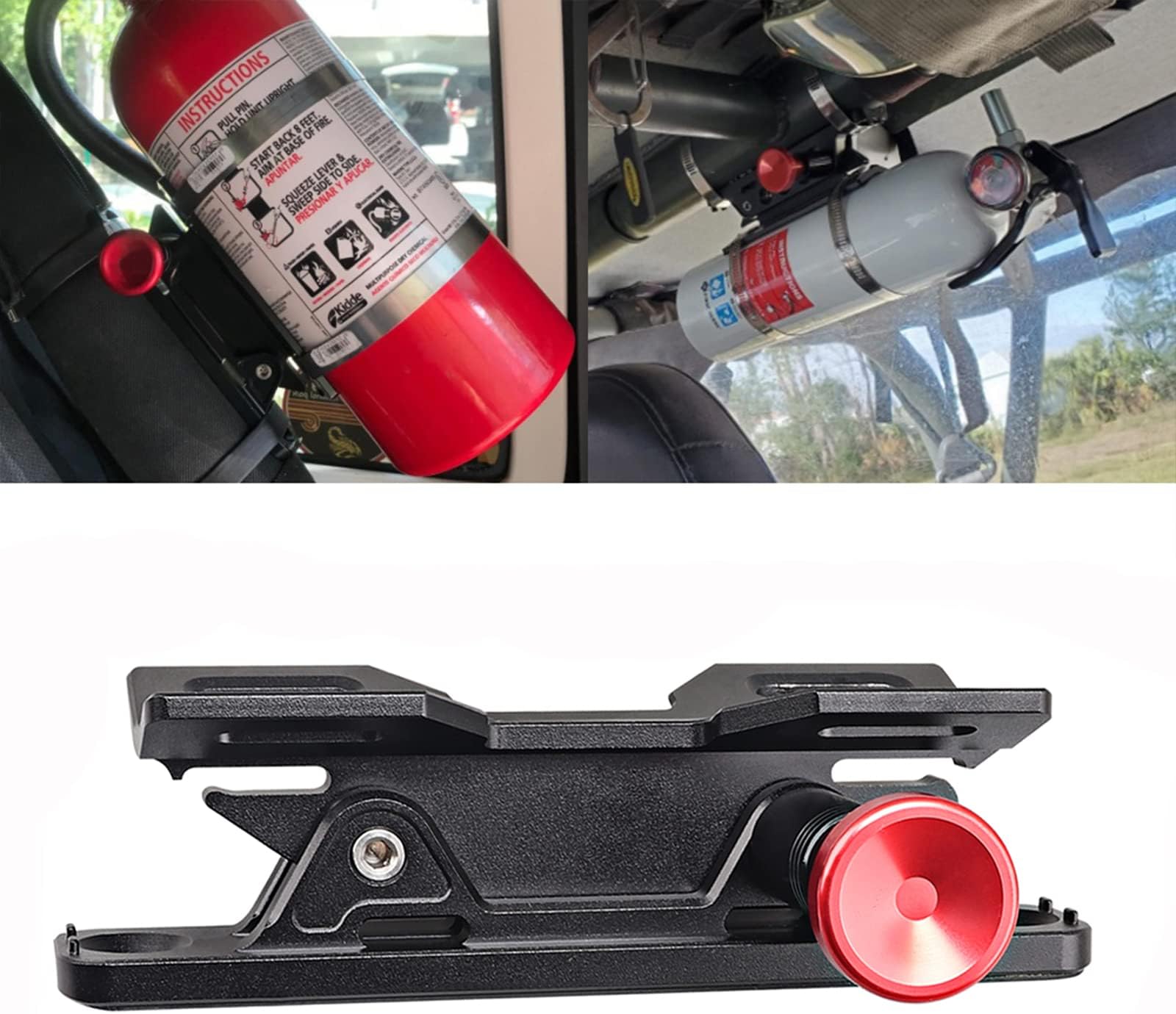 Fire Extinguisher Mounting Bracket Heavy Duty Wall Mount Bracket for 2. ...