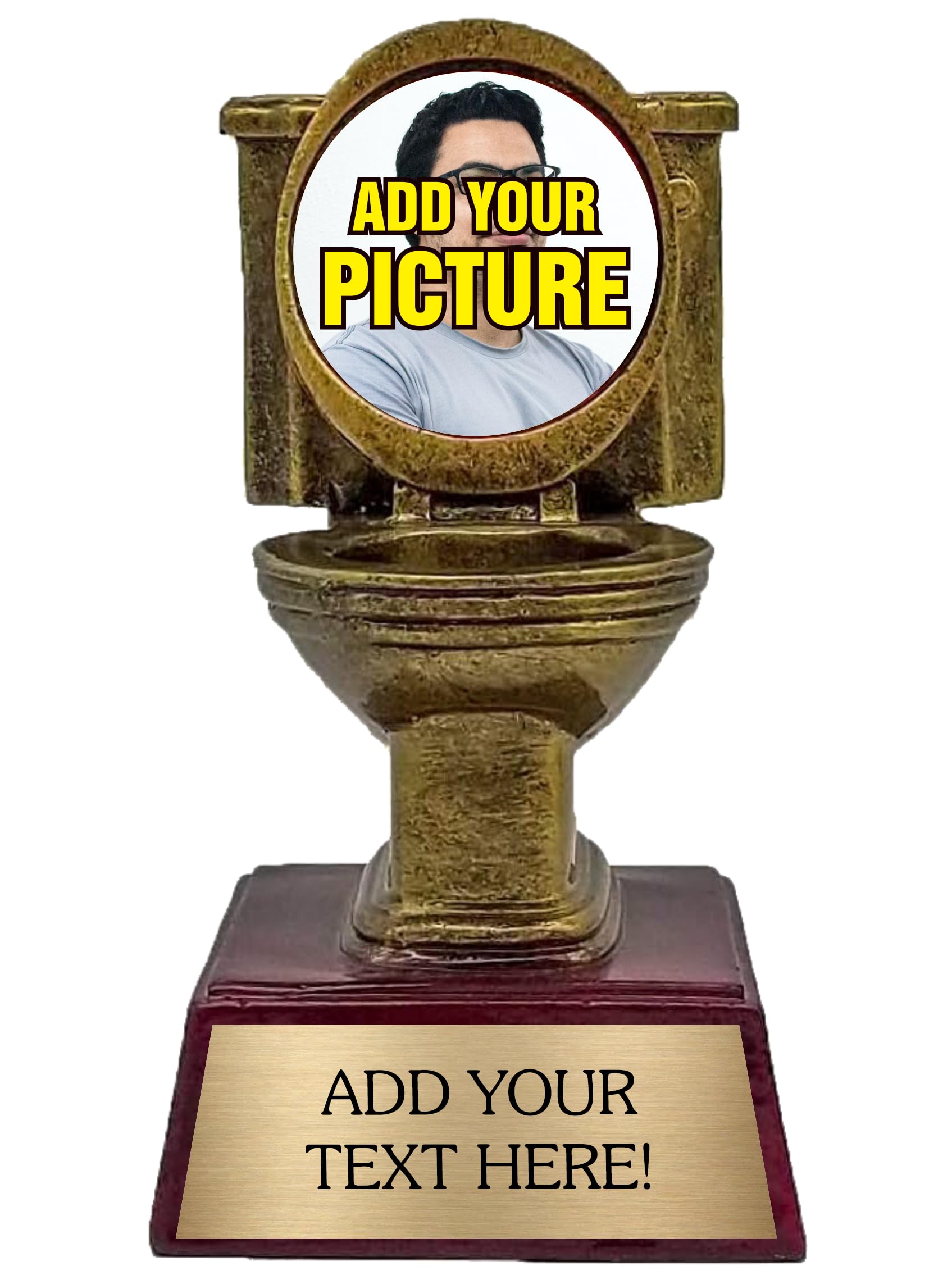 Funny Trophy For Adults With Custom Text And Picture Funny | Desertcart ...