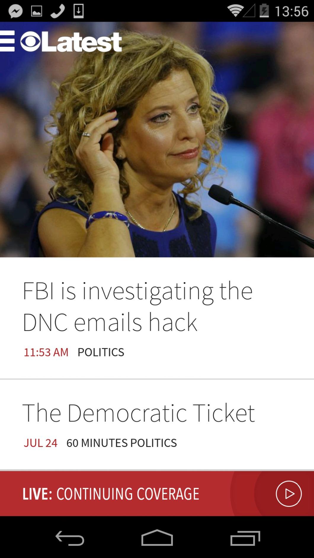 CBS News - Live Breaking News - App on Amazon Appstore