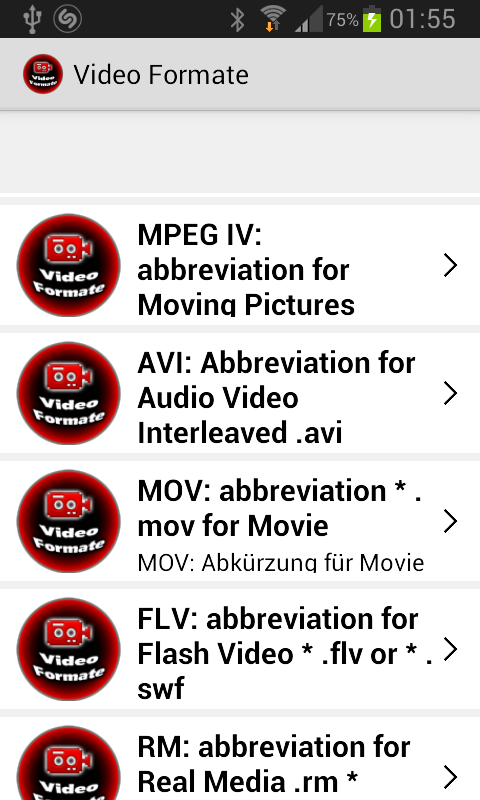 Videoformate im Überblick:www.amazon.com:Appstore for Android
