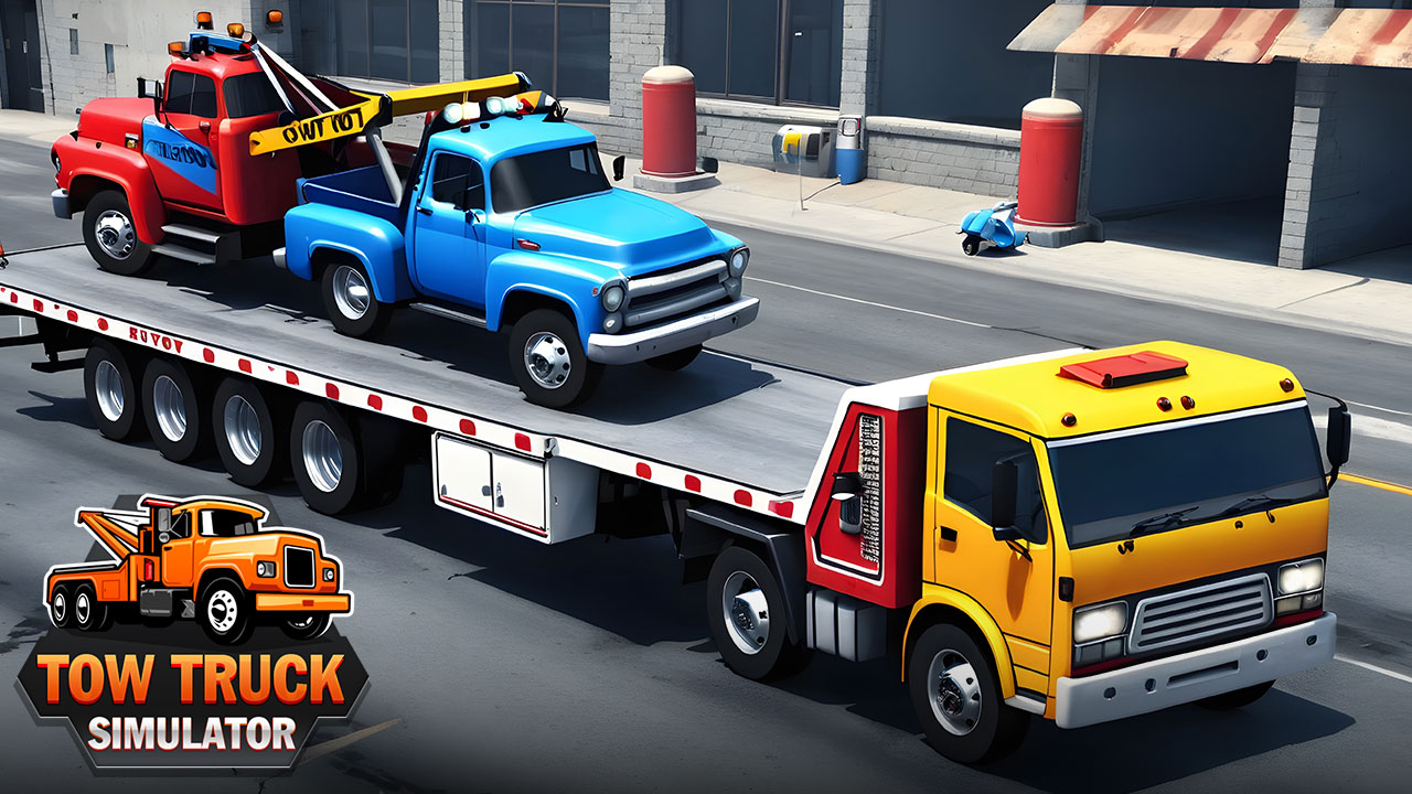 Tow Truck Game: City Rescue Truck Driving Simulator - Truck Games - App ...