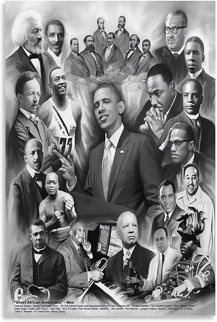 Amazon.com: Great African Americans Men African American President ...