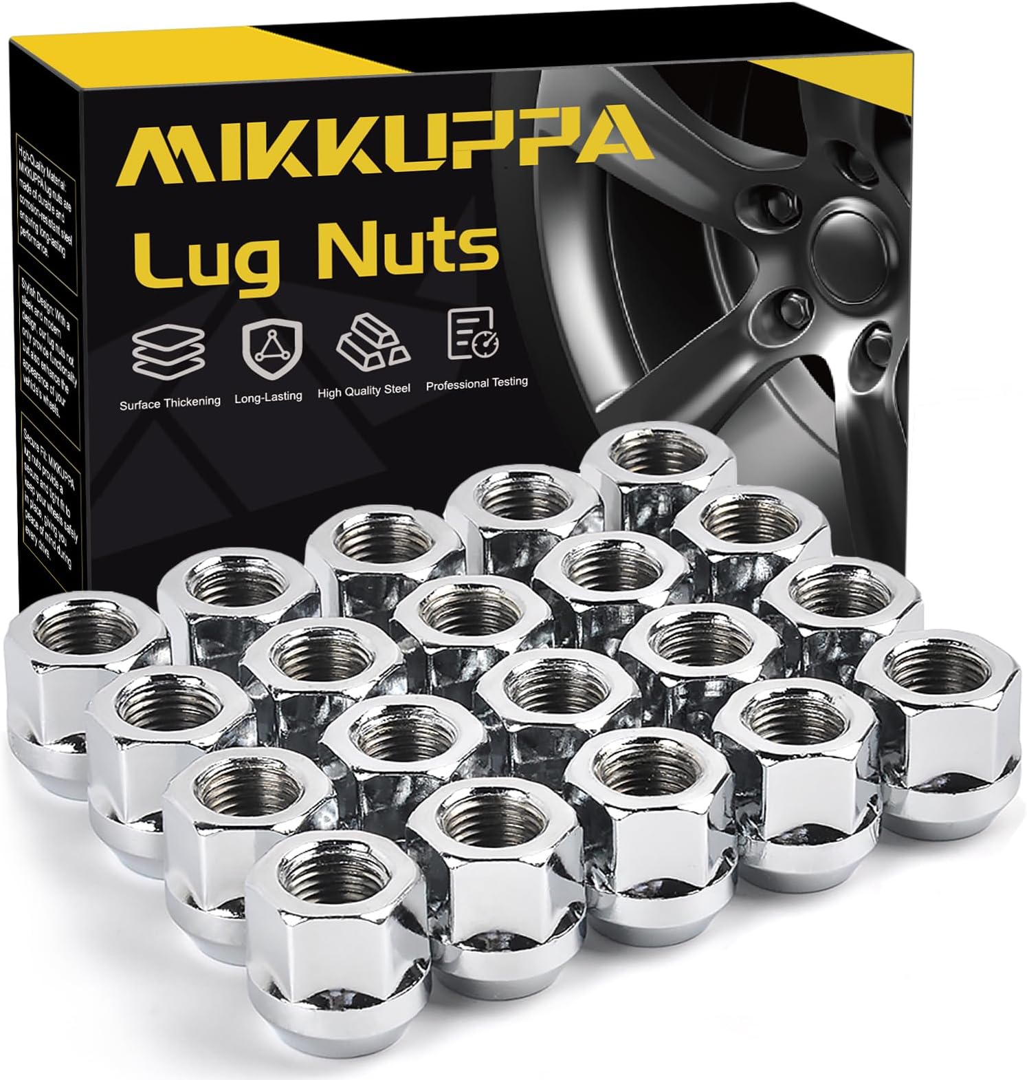 Amazon.com: White Knight 1309-1S-20AM Zinc M14x1.5 Open-End Bulge Acorn ...