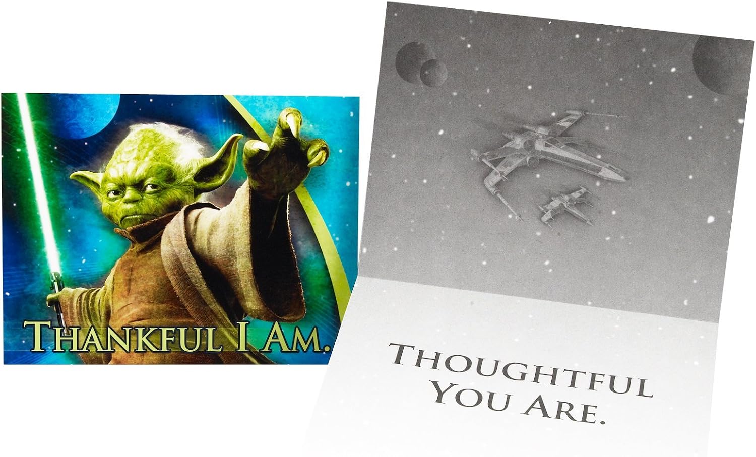 Amazon.com: Star Wars 3D Feel the Force Thank-You Notes : Office Products