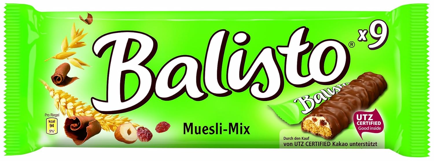 Balisto Müsli-Mix 9Pack, 5er Pack (5 x 167 g) : Amazon.de: Lebensmittel ...